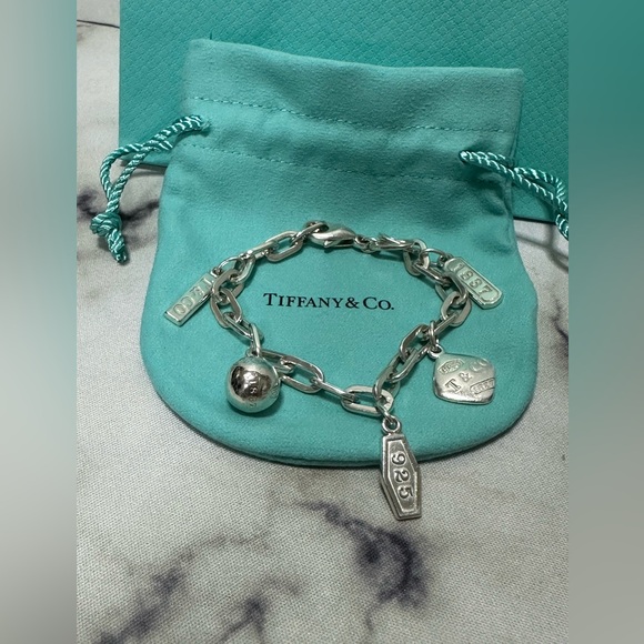 Tiffany & Co. | Jewelry | Tiffany Co 837 Elements Charm Bracelet | Poshmark
